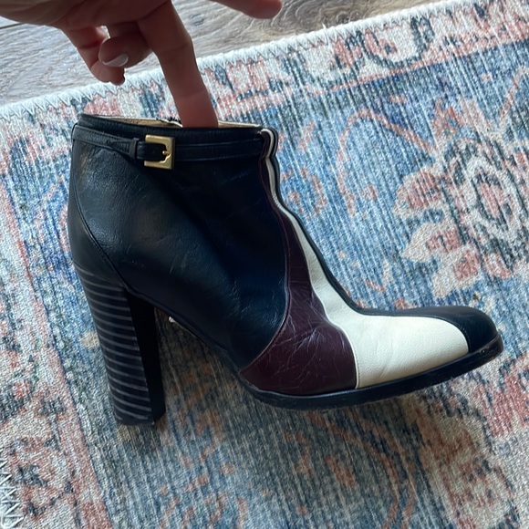 bebe | Shoes | Vintage Bebe Italian Leather Booties 37 | Poshmark